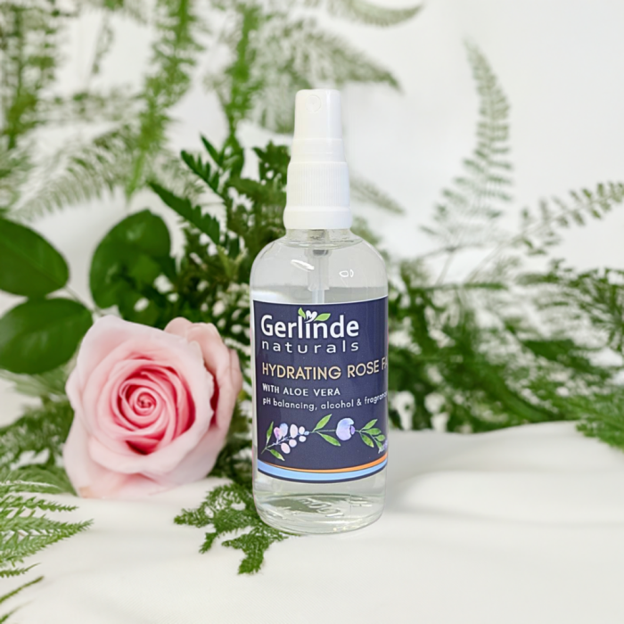 Hydrating Rose Face Mist with Aloe Vera - gerlindenaturals.com