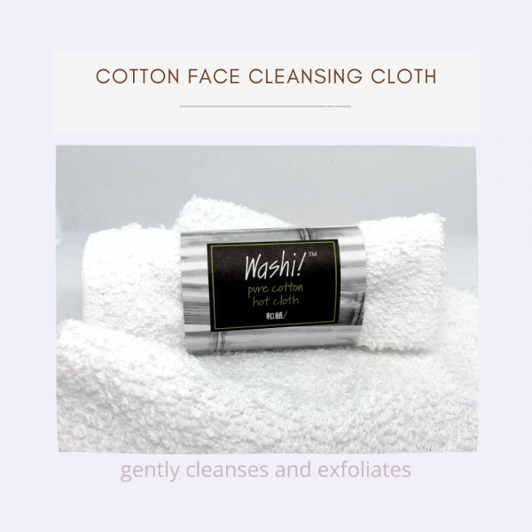 Washi Cotton Hot Cloths - Face Cleansing Cloths - gerlindenaturals.com